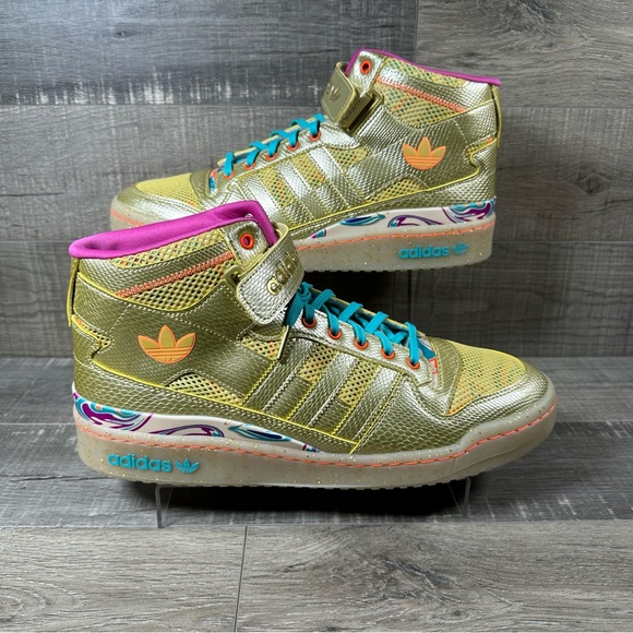 adidas | Shoes | Adidas Forum Mid Carnival Mens Basketball Shoes | Poshmark